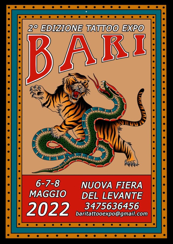 Bari Tattoo Expo #4 • April 2024 • Italy